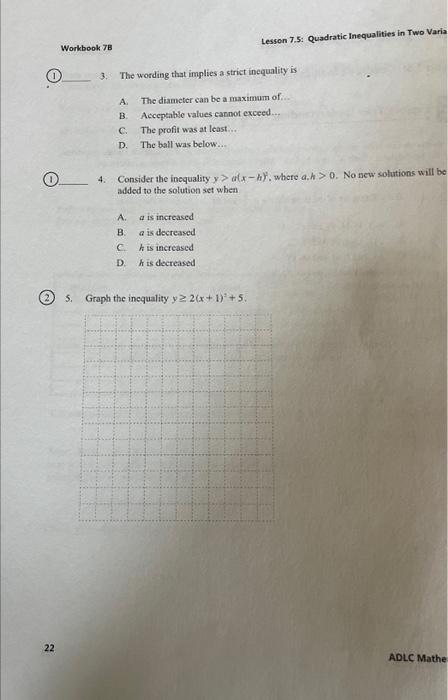 Solved This assignment includes multiple choice and short | Chegg.com