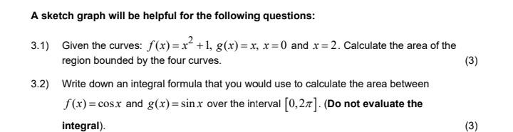 Solved A sketch graph will be helpful for the following | Chegg.com