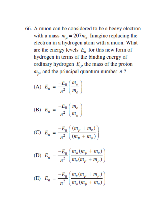 Solved A muon can be considered to be a heavy electronwith a | Chegg.com