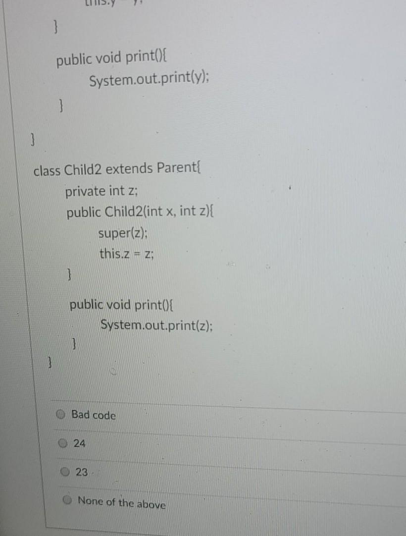 Solved public class Main { public static void main(String | Chegg.com