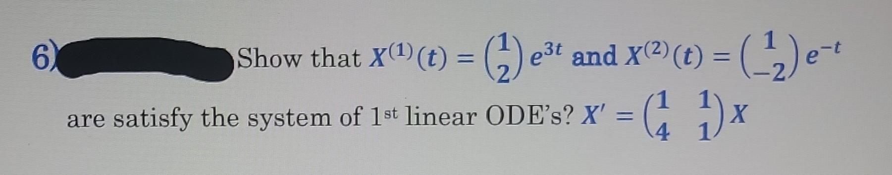 Solved Diff. Eq. Math Question. Could you show the steps to | Chegg.com