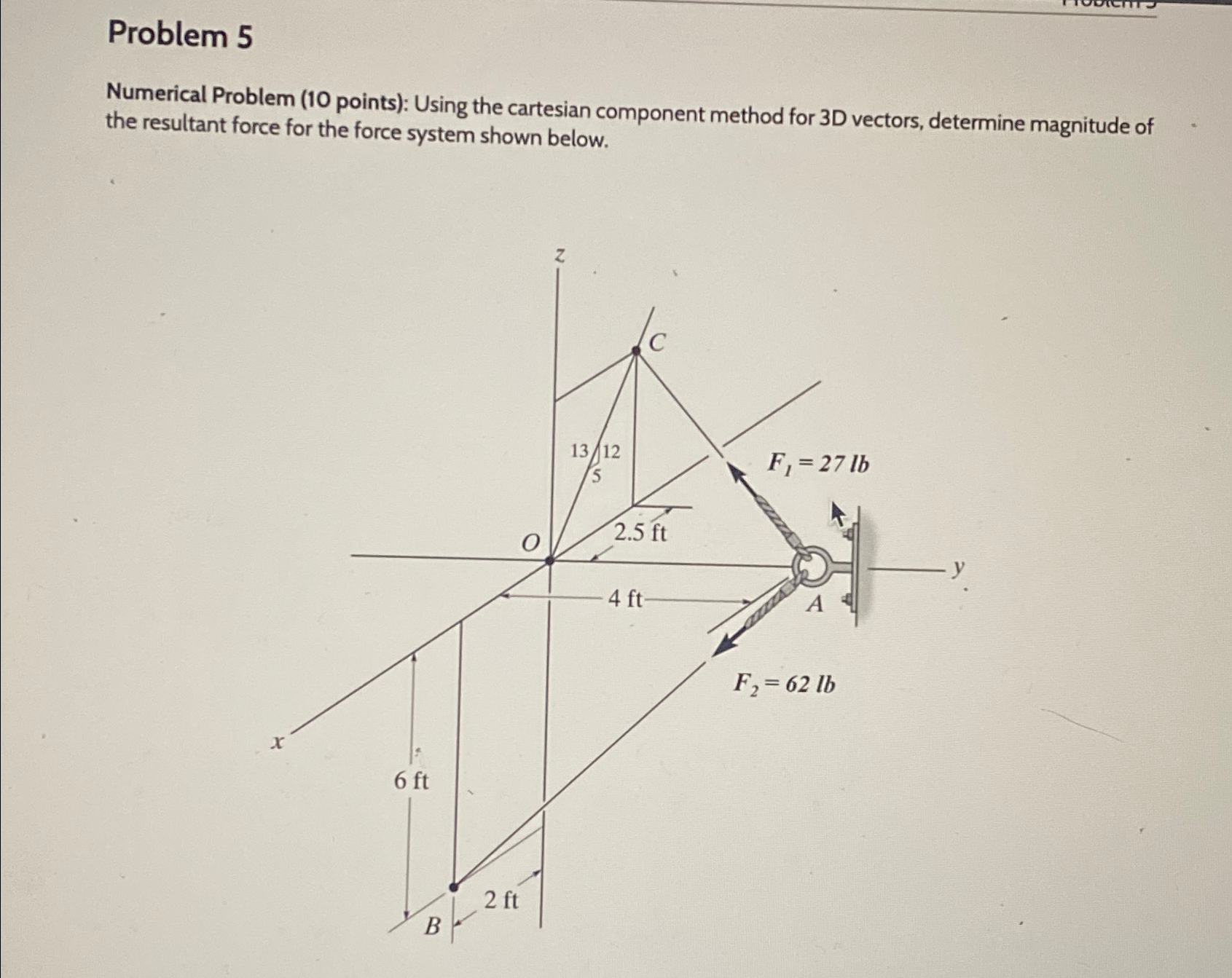 Solved Problem 5Numerical Problem (10 points): Using the | Chegg.com Solved Problem 5Numerical Problem (10 points): Using the | Chegg.com