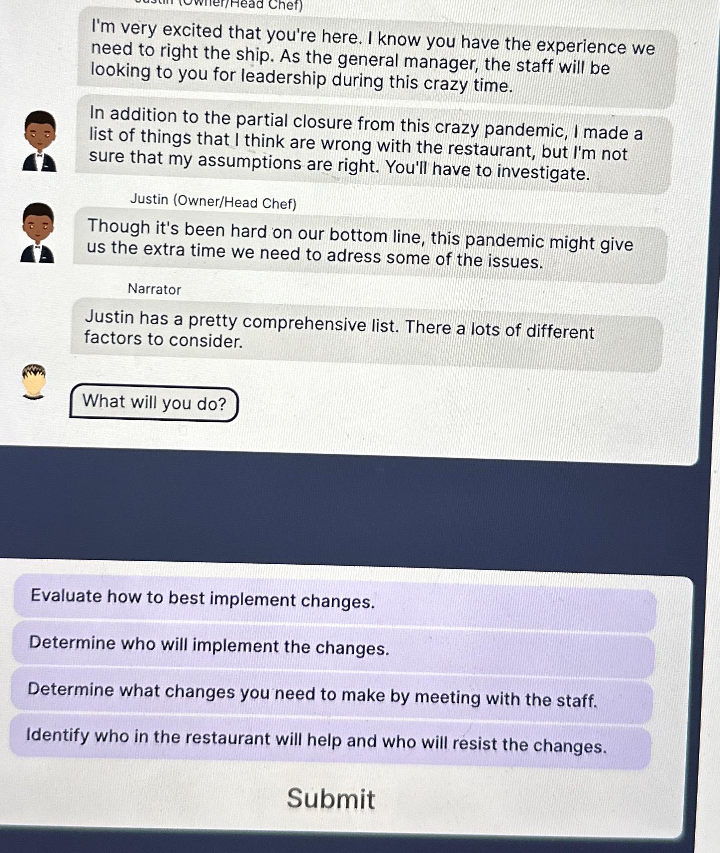 Solved I'm very excited that you're here. I know you have | Chegg.com