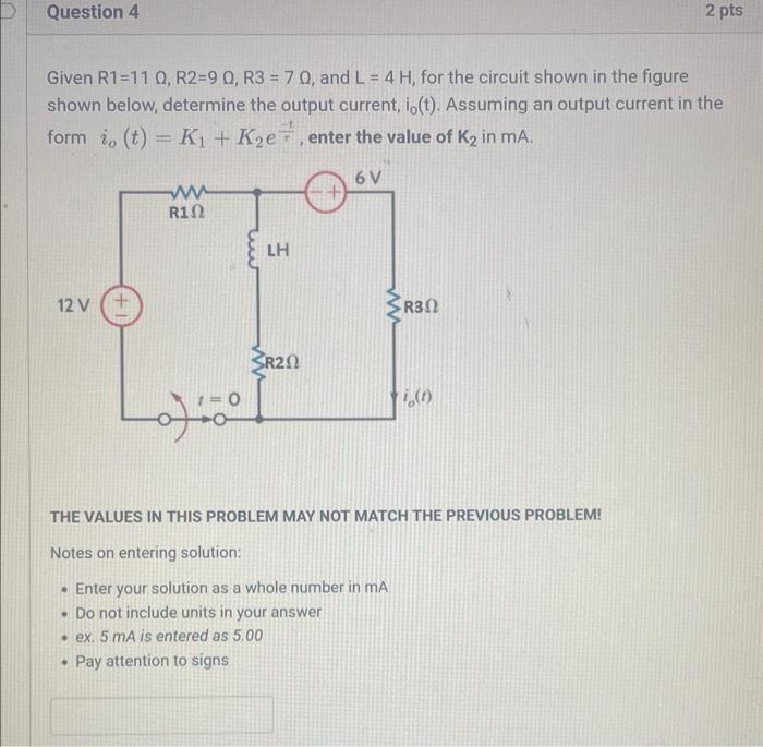 Solved Given R1=11Ω,R2=9Ω,R3=7Ω, and L=4H, for the circuit | Chegg.com