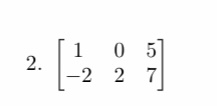 Solved Determine if the columns of the given matrix span | Chegg.com