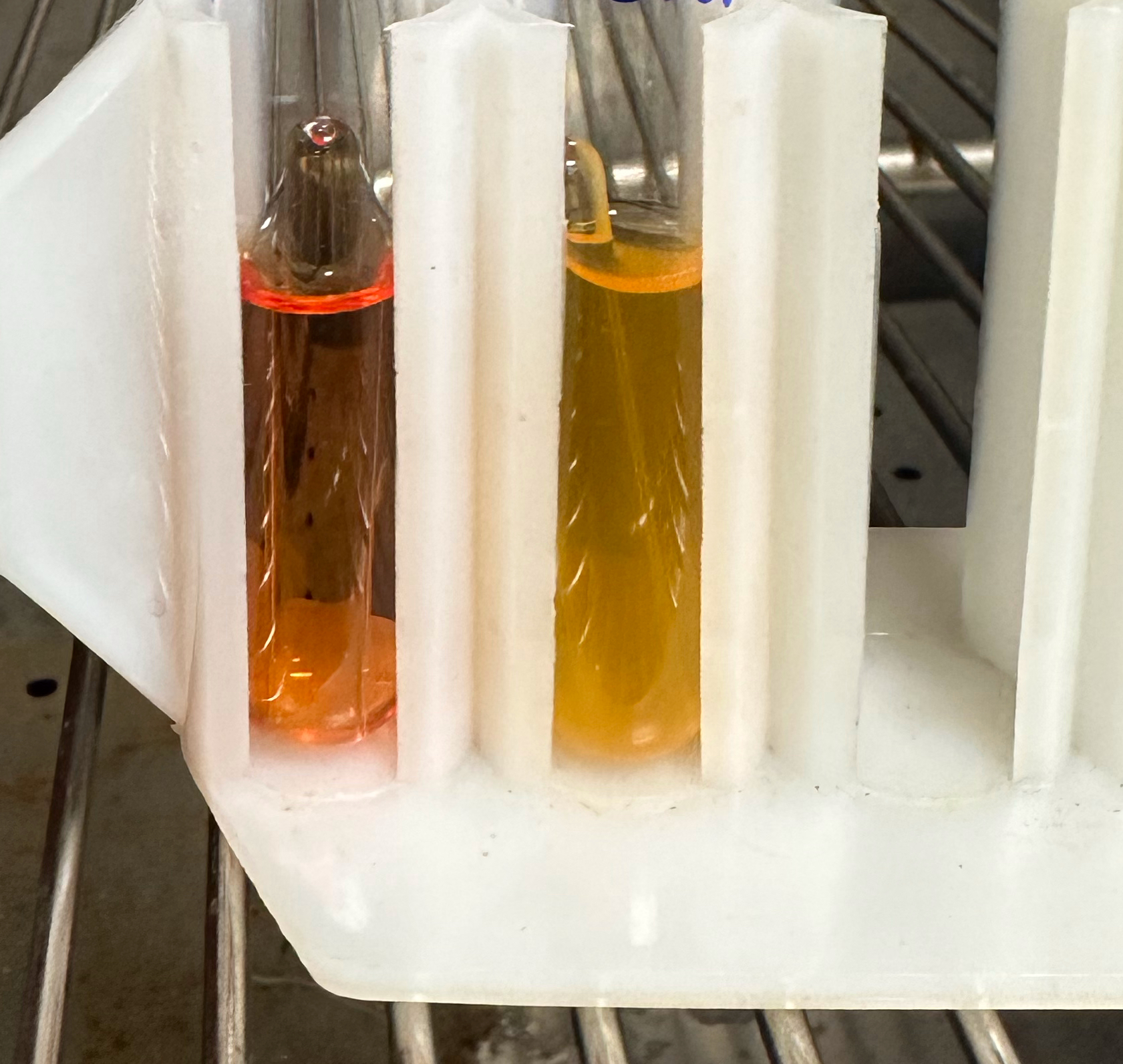 Solved Is the tube on the left positive or negative for a | Chegg.com