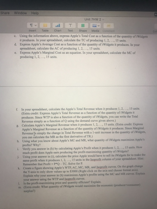 Solved Econ 201 Unit 7 Homework. Type answers and submit via | Chegg.com