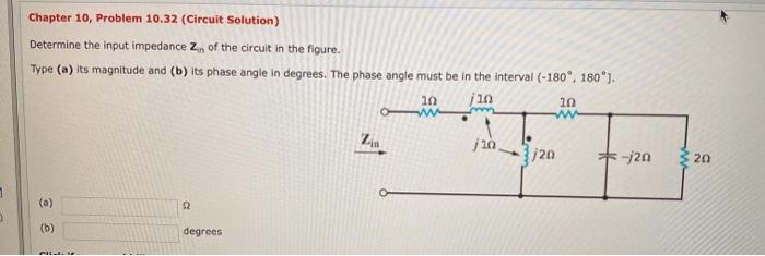 Solved Chapter 10 Problem 1032 Circuit Solution 5772