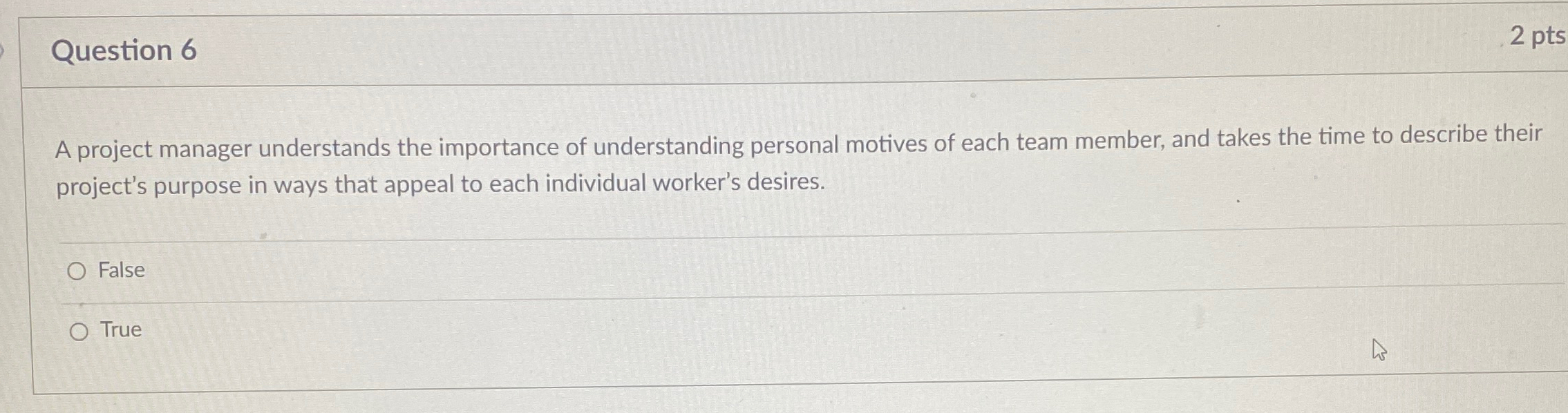 Solved Question 62 ﻿ptsA project manager understands the | Chegg.com