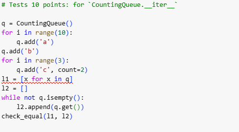 Solved #@title Exercise: Write an iterator for | Chegg.com