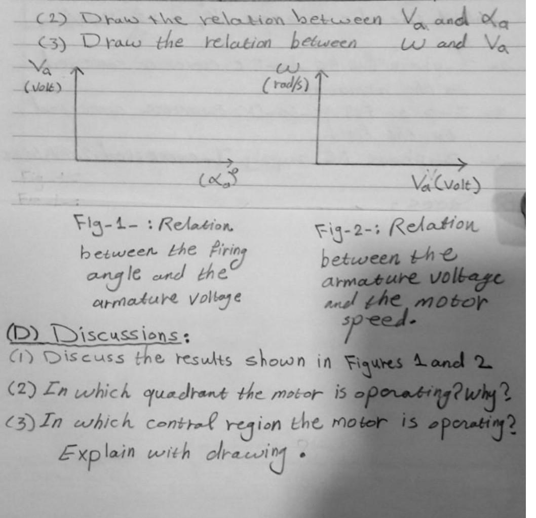 Solved in which central region the motor is operating? | Chegg.com