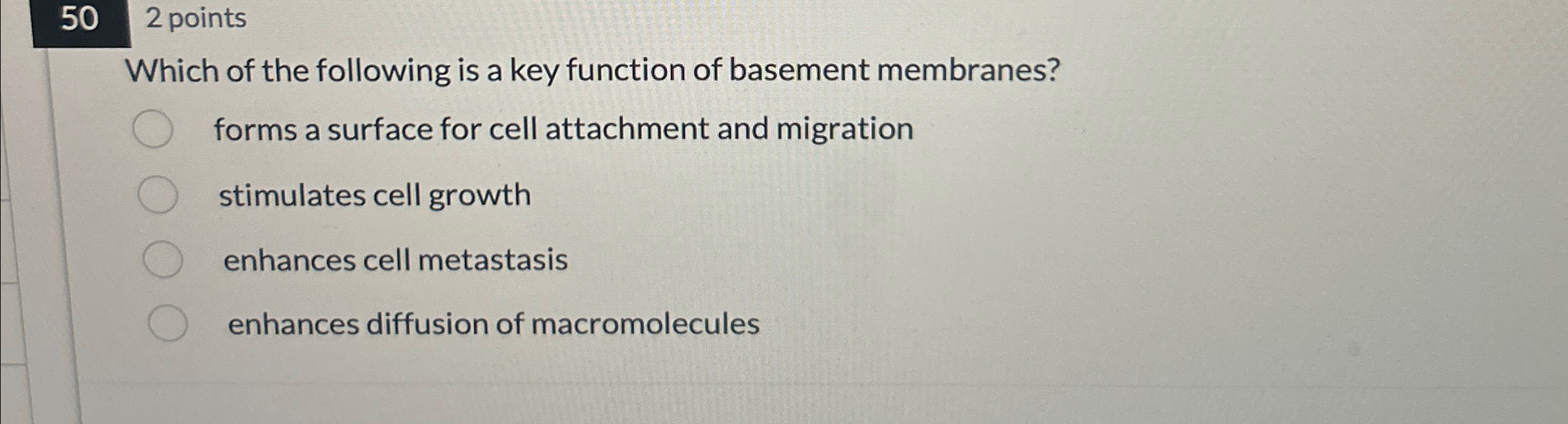 Solved 502 ﻿pointsWhich of the following is a key function | Chegg.com