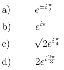 Euler's formula relates the complex exponential eiθ | Chegg.com