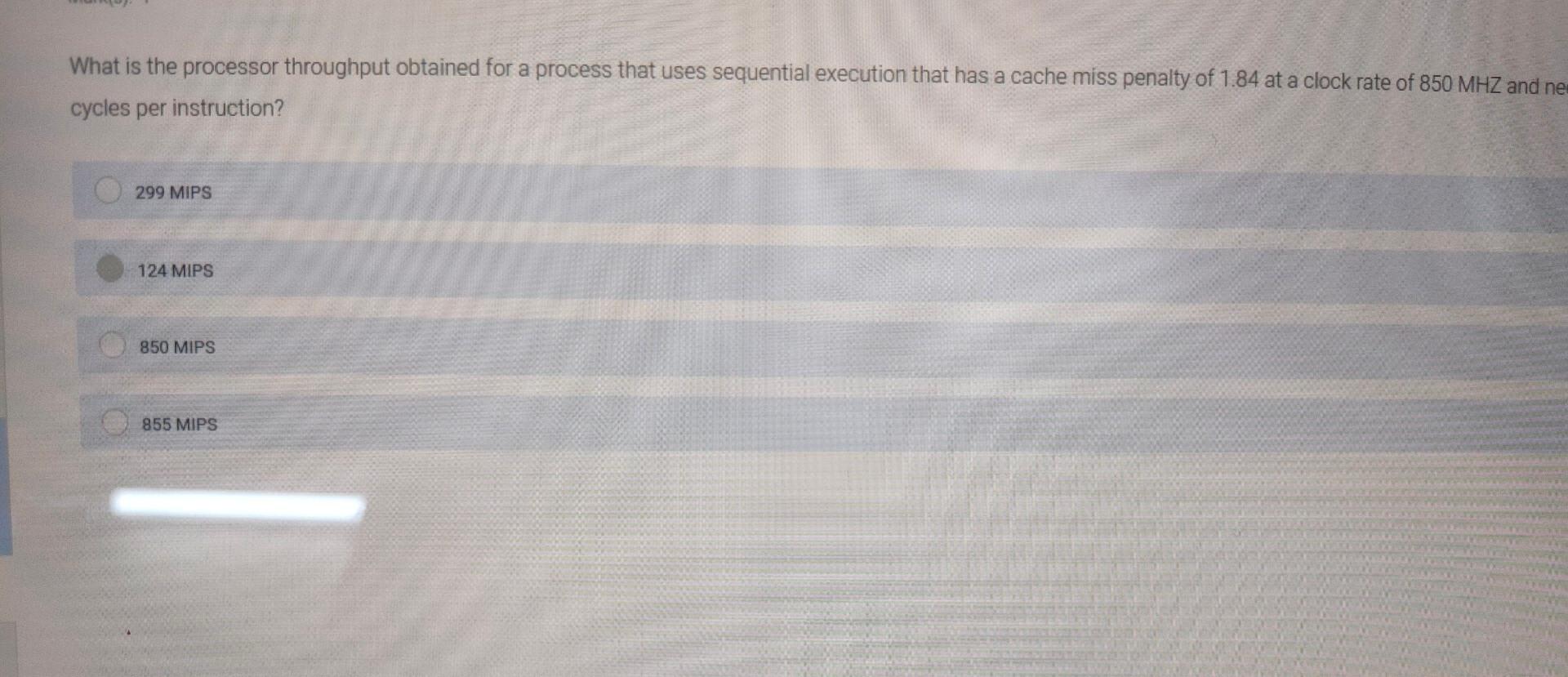 Solved is the processor throughput obtained for a process | Chegg.com