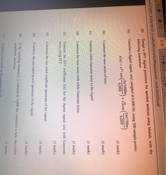 amplitude spectrum matlab