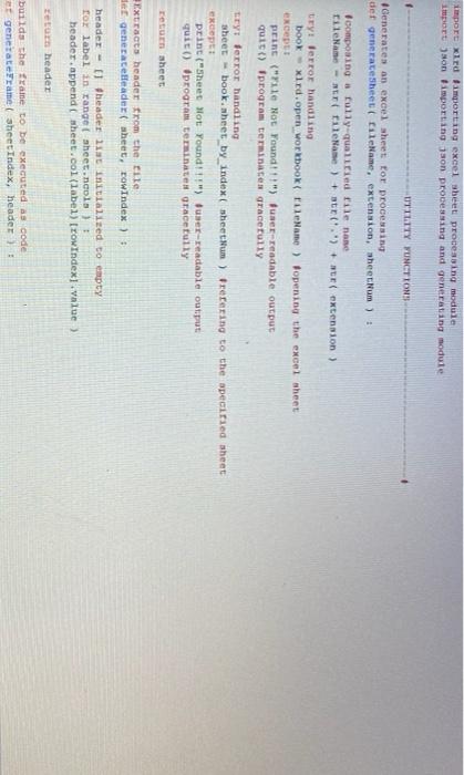 complete the following python coading and draw flow | Chegg.com