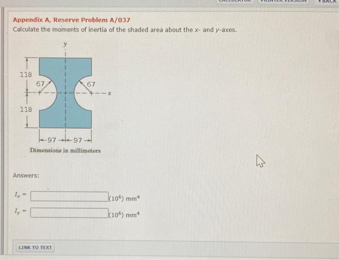 Solved Appendix A, Reserve Problem A/037 Calculate the | Chegg.com