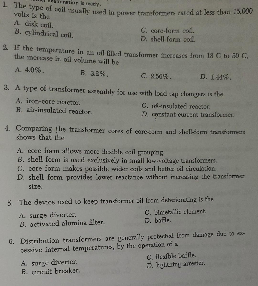 Solved 7. In the design of transformer windings, creepage | Chegg.com