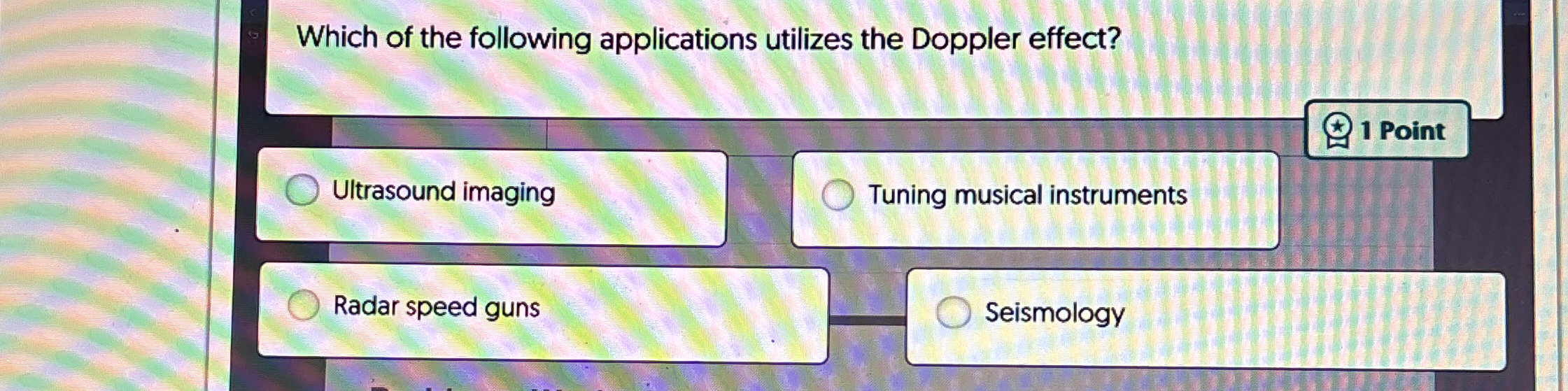 Solved Which of the following applications utilizes the | Chegg.com
