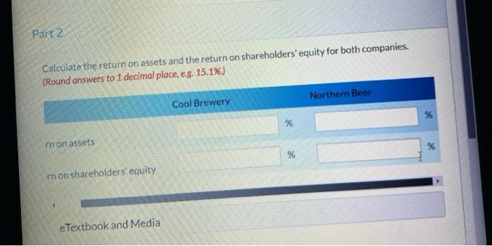 Solved (Common-size analysis and differences in | Chegg.com