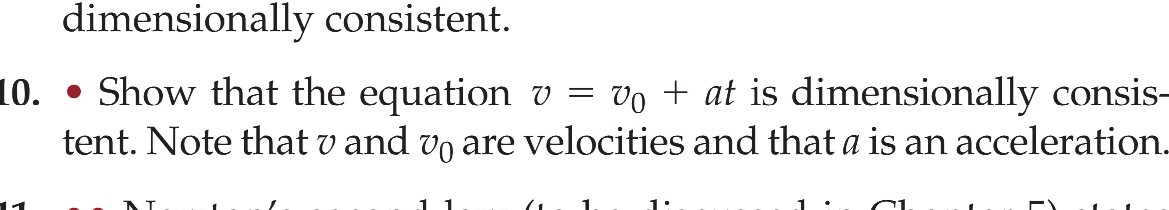 Solved dimensionally consistent.10. - ﻿Show that the | Chegg.com