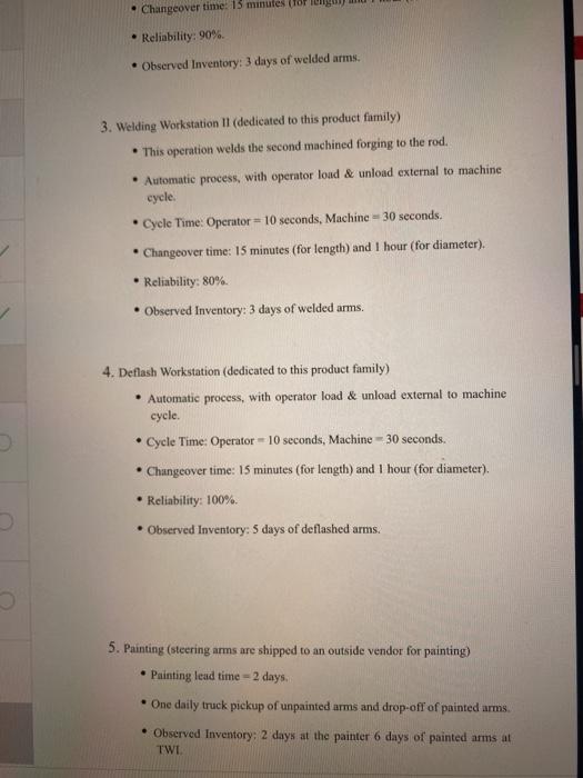 Drawing the Current-State Map TWI Industries TWI | Chegg.com