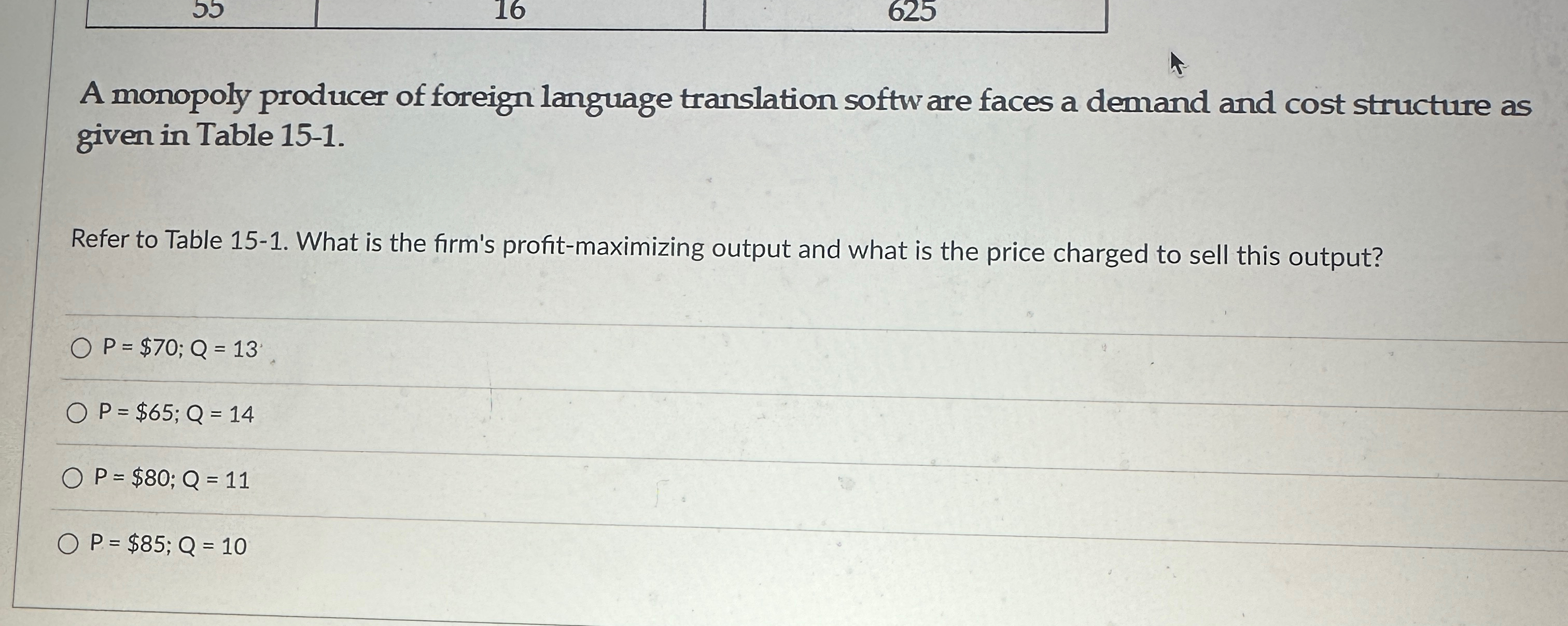 Solved A monopoly producer of foreign language translation | Chegg.com