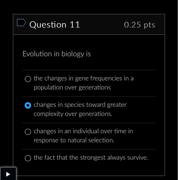 Solved changes in an individual over time in response to | Chegg.com