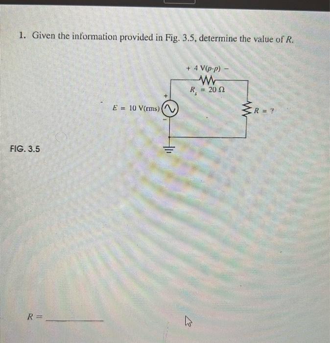 Solved Inductive Reactance (a) Construct the network of Fig. | Chegg.com