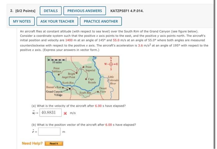 Solved 2. [0/2 points) DETAILS PREVIOUS ANSWERS KATZPSEF1 | Chegg.com Solved 2. [0/2 points) DETAILS PREVIOUS ANSWERS KATZPSEF1 | Chegg.com