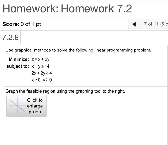Solved Homework Homework 7 2 Score 0 Of 1 Pt 7 Of 11 5 C