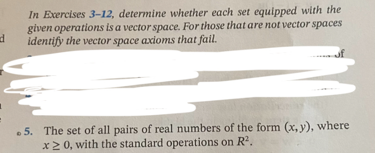 Solved In Execises 5, ﻿determine whether each set equipped | Chegg.com
