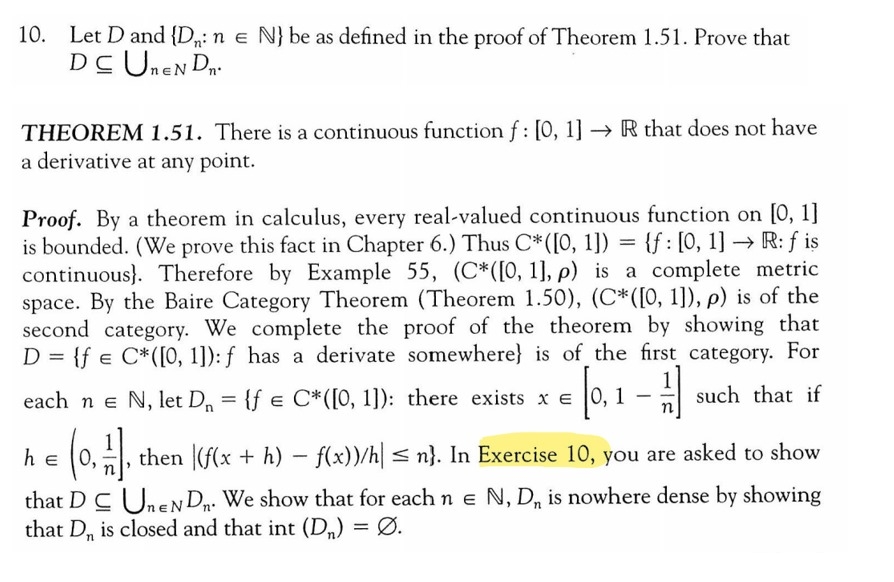 Solved Let D ﻿and {Dn:ninN} ﻿be as defined in the proof of | Chegg.com