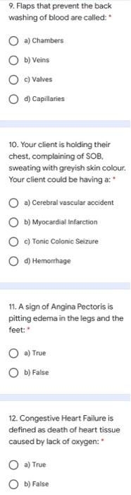 Solved 1. Which of the following contains deoxygenated | Chegg.com