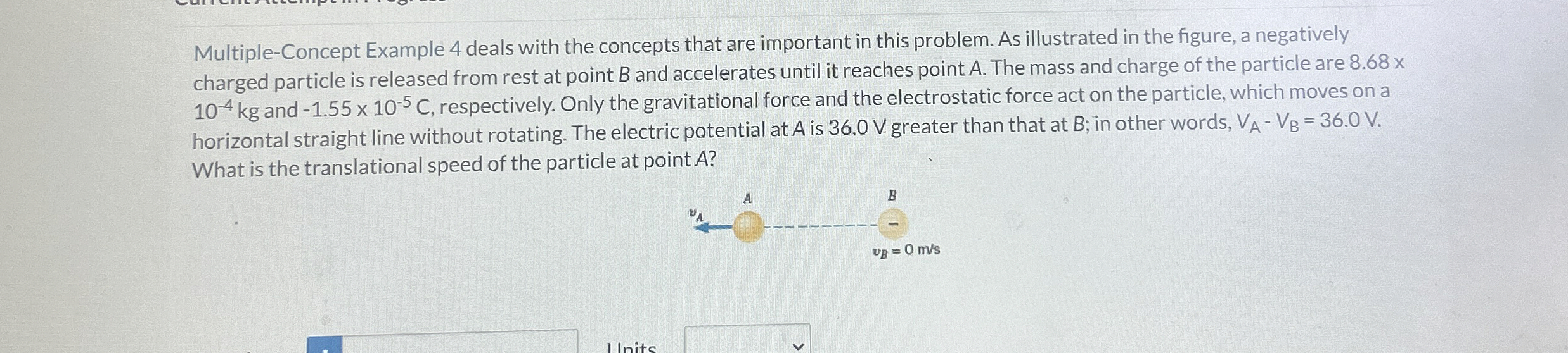 Solved Multiple-Concept Example 4 ﻿deals with the concepts | Chegg.com