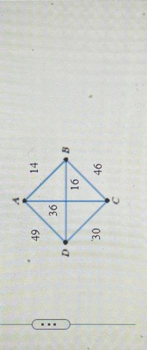 Solved Use the brute force algorithm to find a Hamilton | Chegg.com