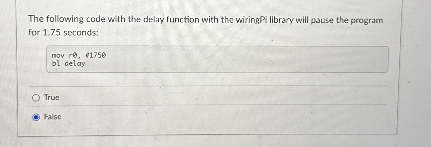 Solved The following code with the delay function with the | Chegg.com