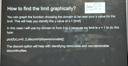 Solved How to find the limit graphically?You can graph the | Chegg.com
