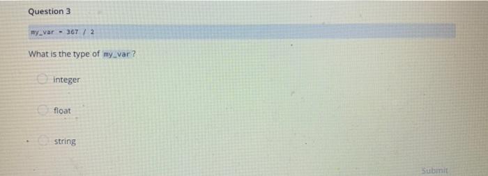 Solved Which of the following variable names will Python | Chegg.com