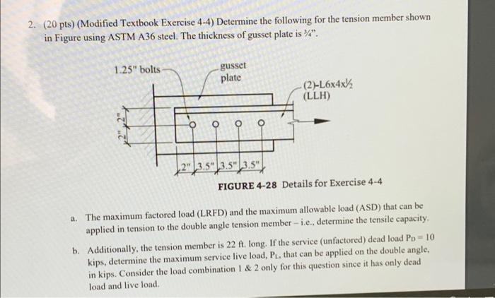 Solved 2. (20 pts) (Modified Textbook Exercise 4-4) | Chegg.com