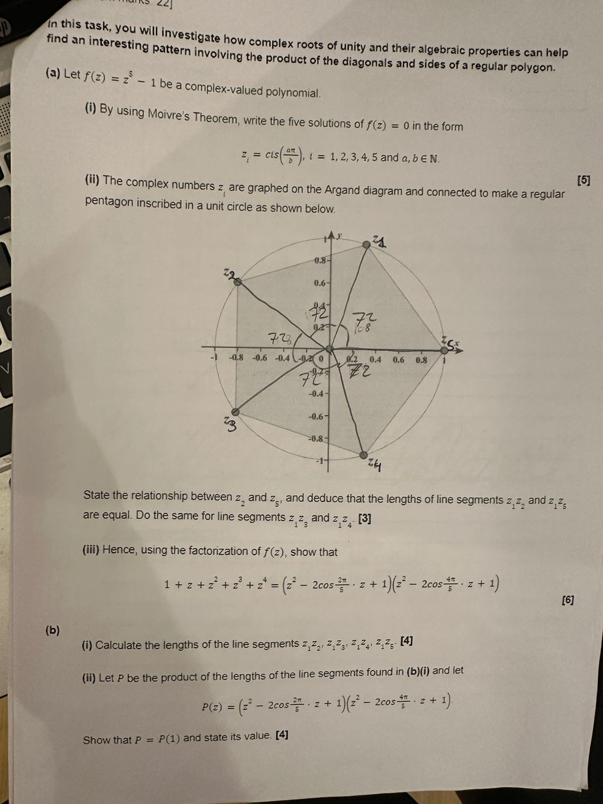Solved In this task, you will investigate how complex roots | Chegg.com