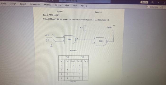 Solved Experimental Procedure In part A,B,C,D,E,F and G do | Chegg.com