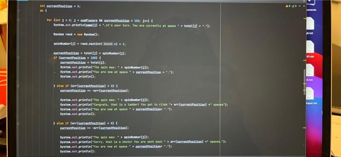 I am doing the ladders and shutes , it's almost done | Chegg.com