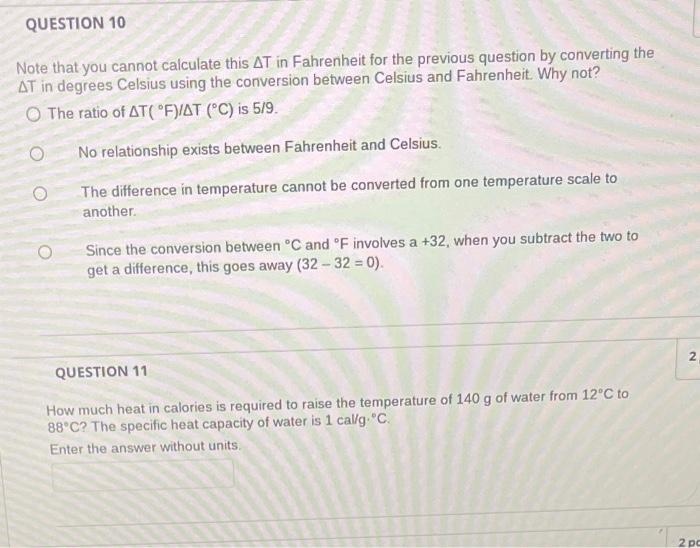 Solved: The Formula To Convert From Fahrenheit To Celsius Solved: The Formula To Convert From Fahrenheit To Celsius