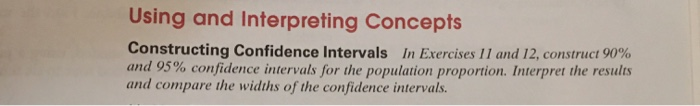 Solved Using and Interpreting Concepts Constructing | Chegg.com