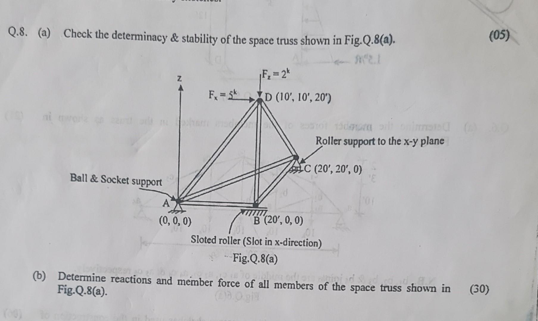 Solved 8. (a) Check the determinacy \& stability of the | Chegg.com