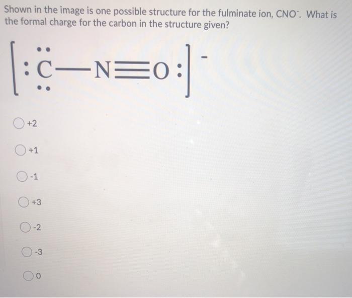 Solved Shown in the image is one possible structure for the | Chegg.com