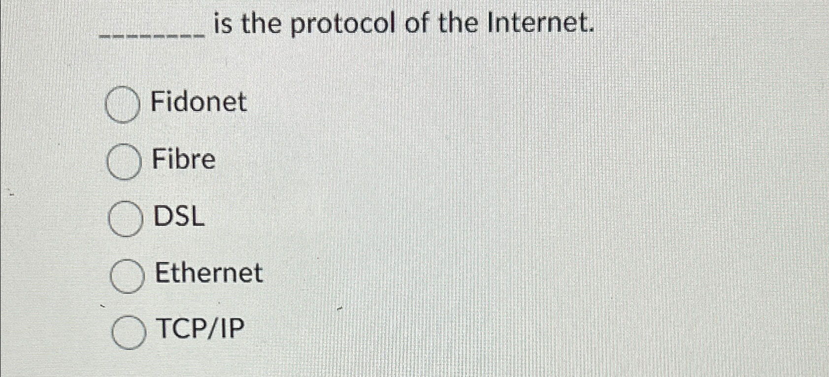 Solved is the protocol of the | Chegg.com