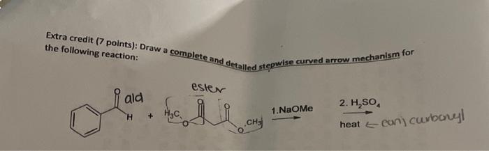 Solved draw a complete and detailed stepwise curved arrow | Chegg.com