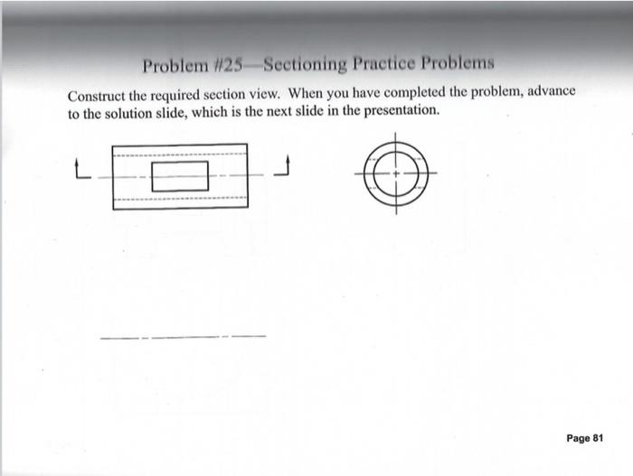 Solved Problem #23Sectioning Practice Problems Construct the | Chegg.com